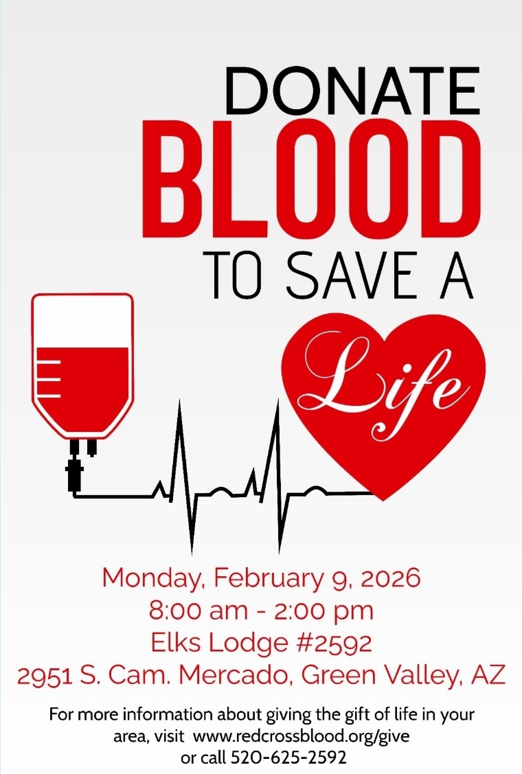 Blood Drive - Green Valley Elks 2592